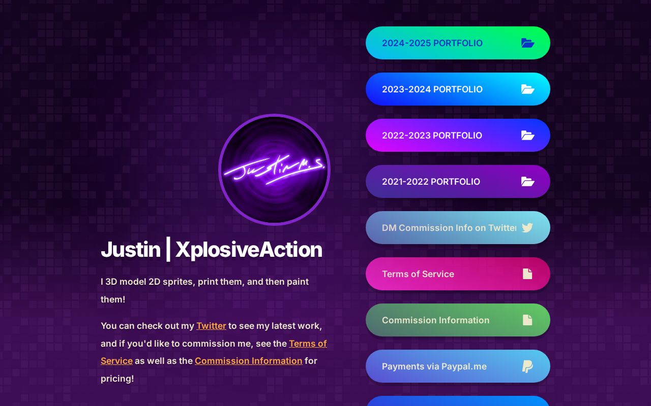 Justin | XplosiveAction Commissions